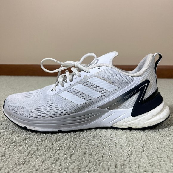 adidas | Shoes | Adidas Boost Sneakers Whiteblack Size 9 | Poshmark